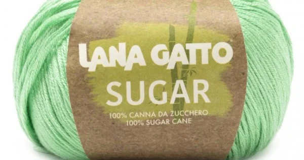 Sugar summer yarn made of sugar cane viscose by Lana Gatto. Buy Lana Gatto yarn from online yarn ...